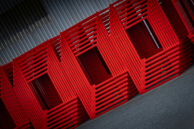 Afterimage in Red by Daisuke Irie