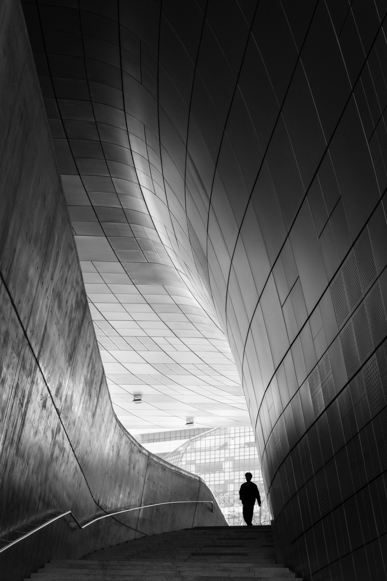 Alone in Metropolis by Andrzej Wodzinski