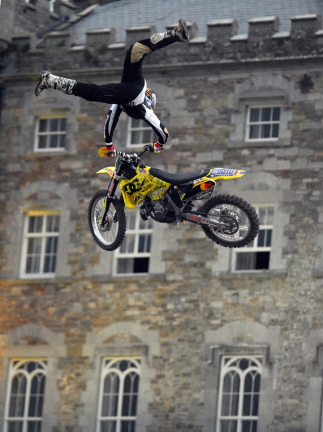 High jump by Mick Crean