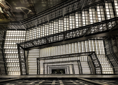 Lighten-Up Stair Maze by KIMIO KOBAYASHI