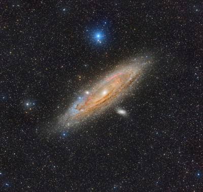 Andromeda Galaxy by Soumyadeep Mukherjee