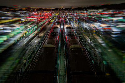 Endless Train by Yohei Kawashima