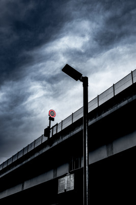 Mysterious cloud and lightning sign by Ryuta Suzuki