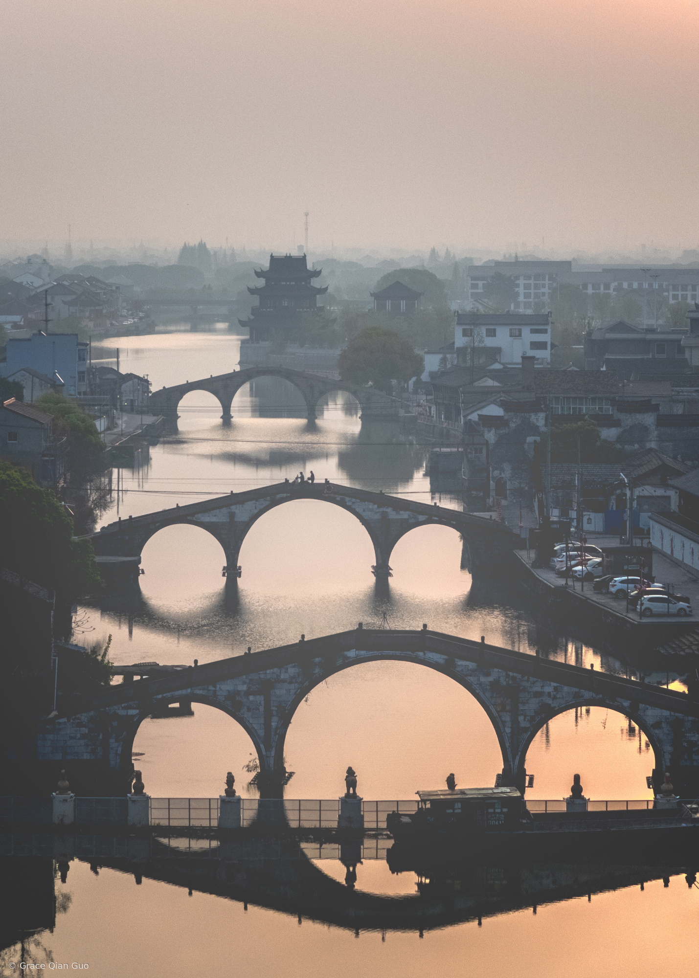 The Bridge of Dream Water Town by Grace Qian Guo