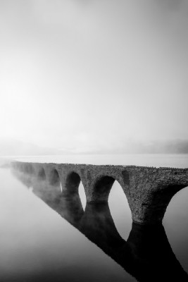 The Phantom Bridge, 2015 by Ryoji Iwasaki