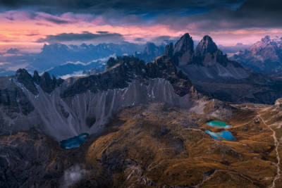 Magnificent Dolomiti by Songlin Xu