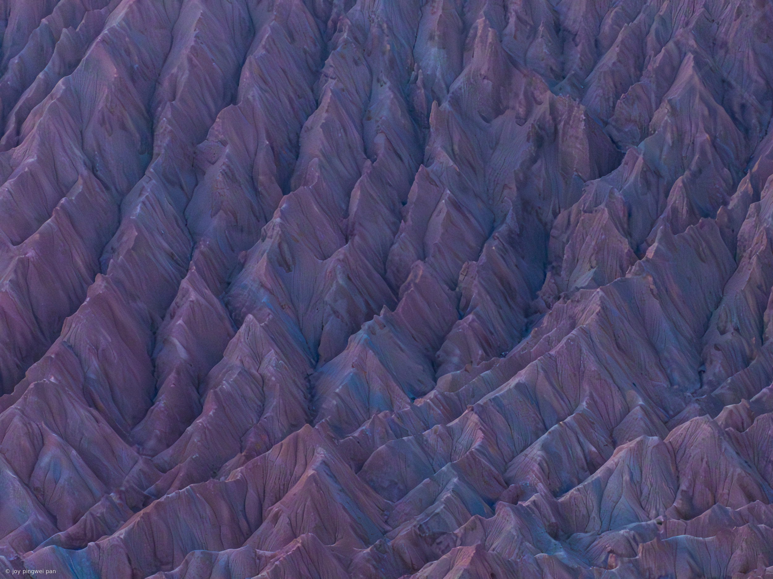 Abstract Desert Badlands Texture by joy pingwei pan