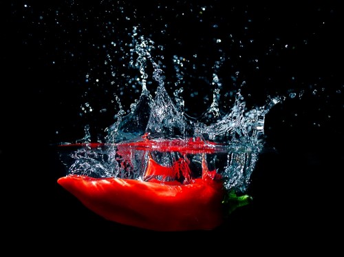 Splash peper by Roland Seichter