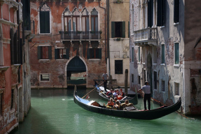Venice Traffic by Gottfried Catania