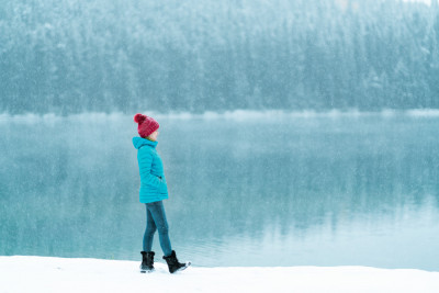 In the winter by Calvin Feng