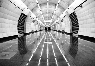 Light, lines and reflection by Svetlana Povarova Ree