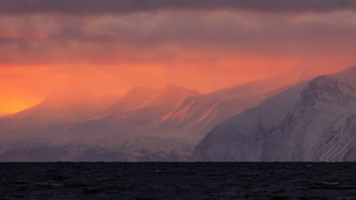 sunset by Walter Lackner