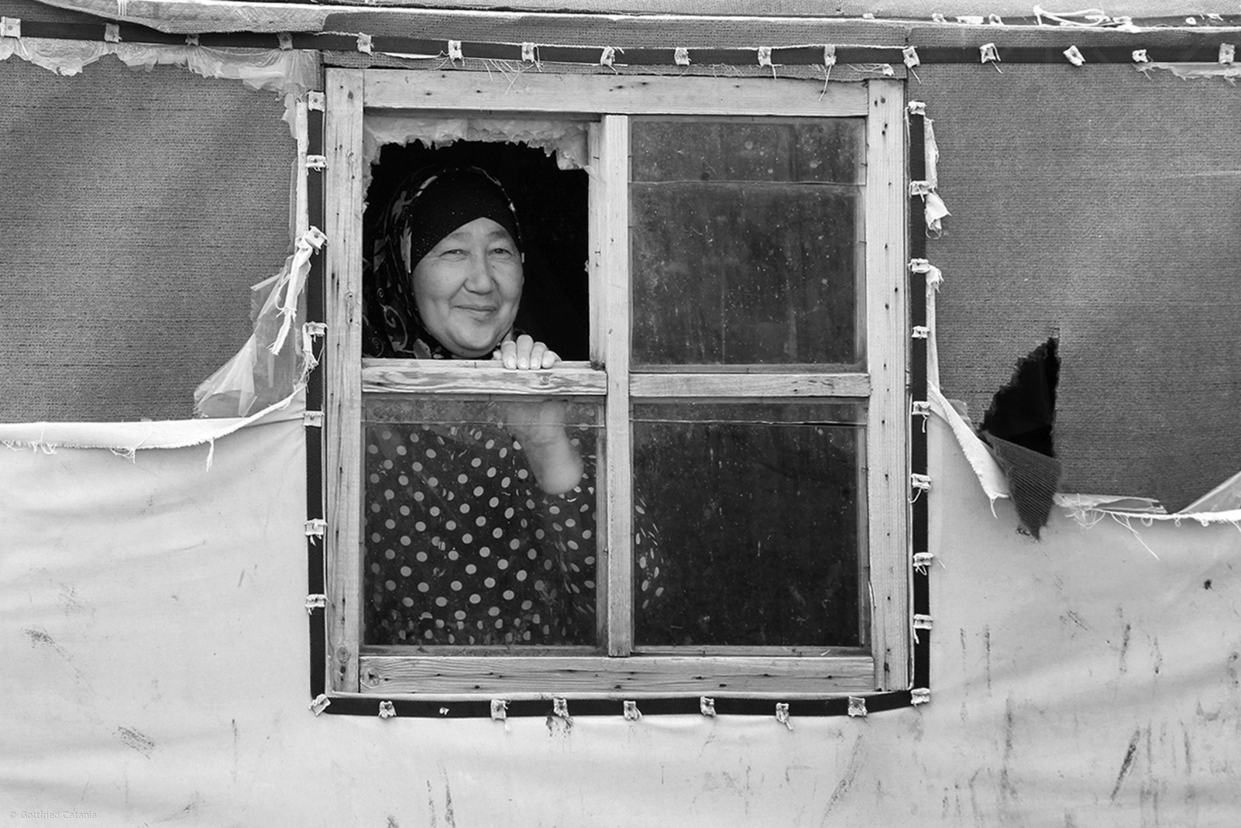 Through the Window by Gottfried Catania