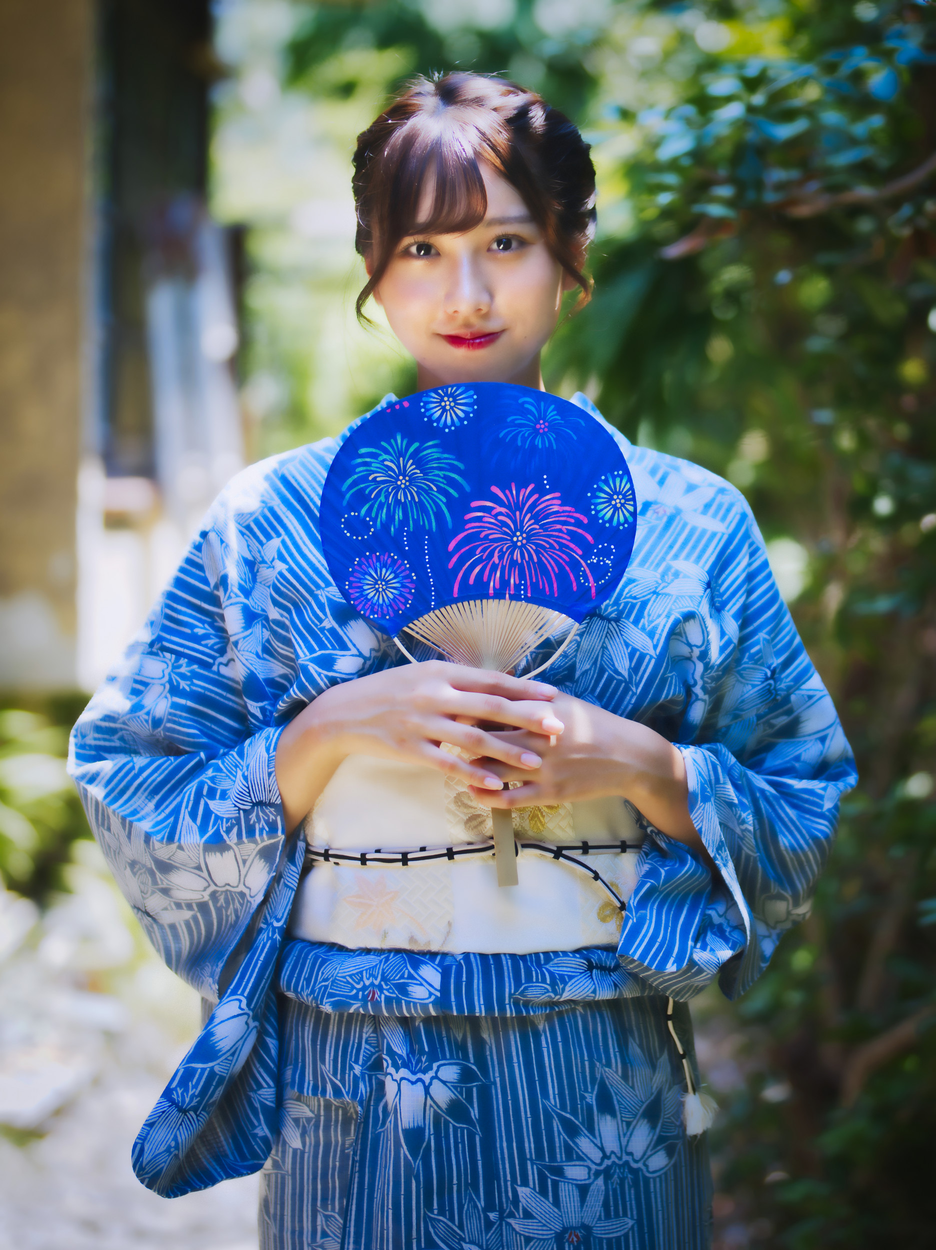 Summer ～ 'Uchiwa' & 'Yukata'～ by HITOSHI YAMADA