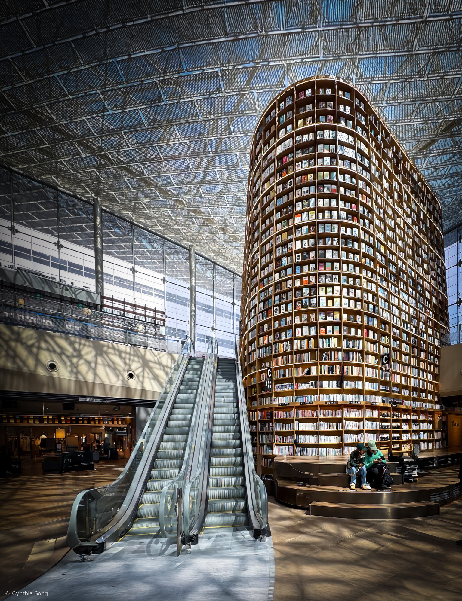 bookstore in seoul by Cynthia Song