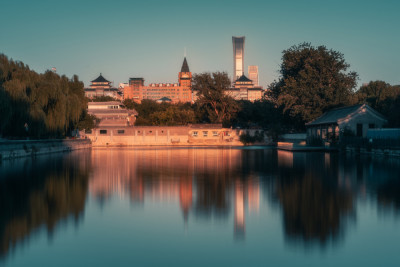 Modern and ancient by Calvin Feng