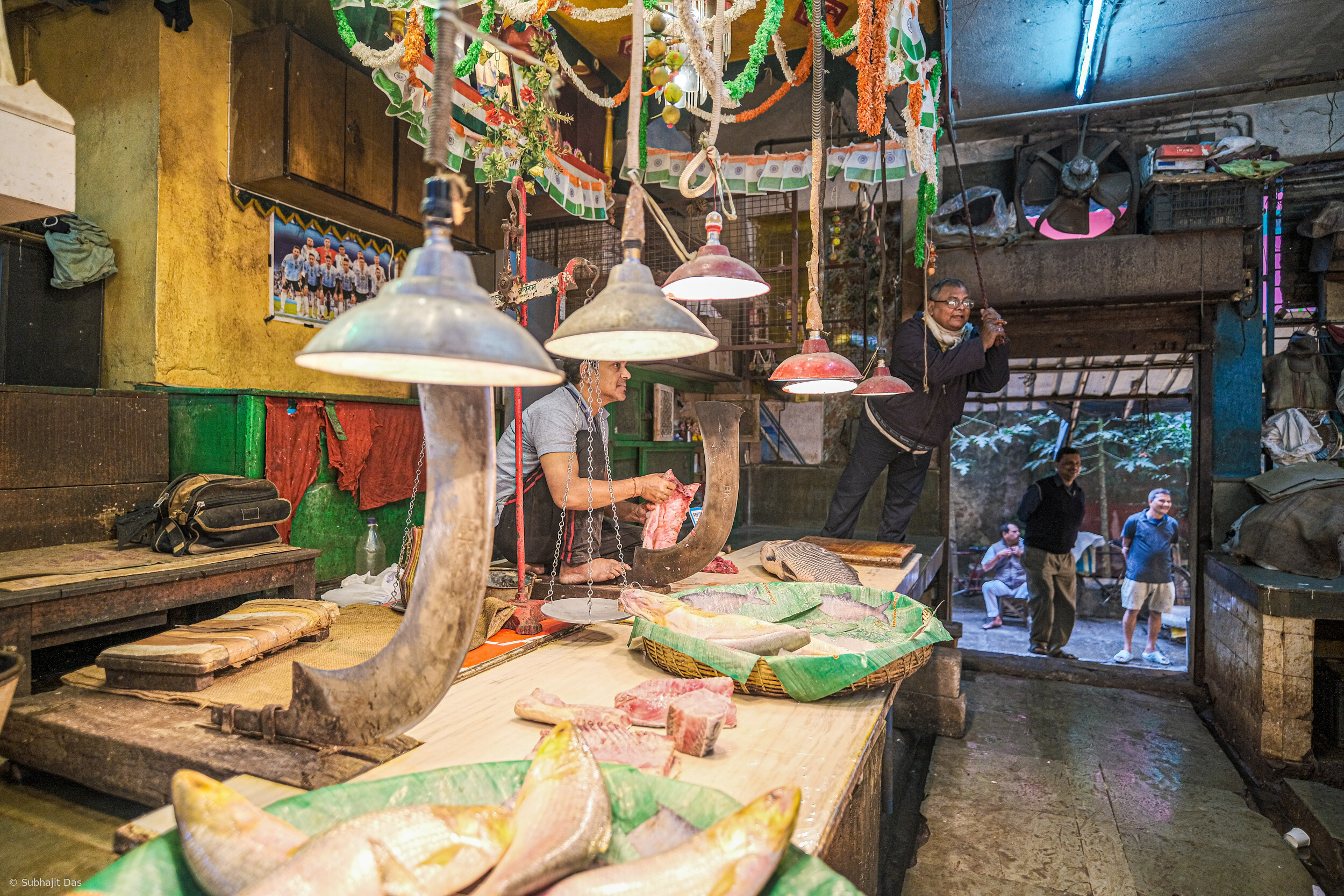 Fish Market by Subhajit Das