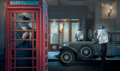 The stake out by Adrian Donoghue