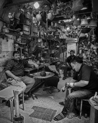 The traditional coppersmith profession in the city of Mosul by Bashar ...