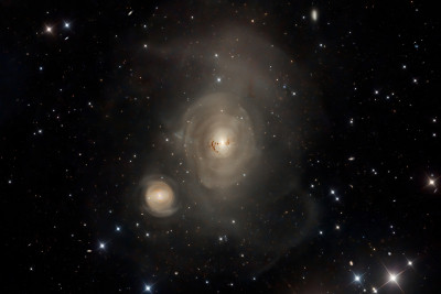 NGC 1316 Galaxy by Vikas Chander