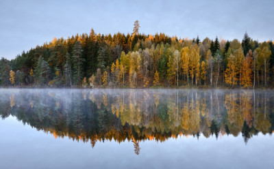 Autumn reflections by keller