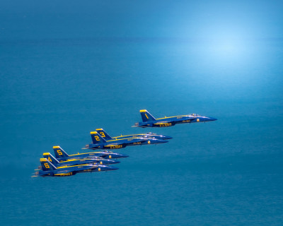 Blue Angels by Marek Lapa
