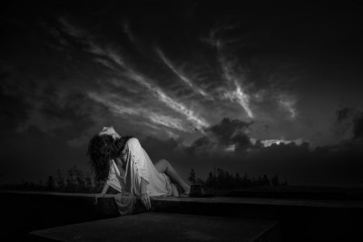 On the night before storm by Songlin Xu