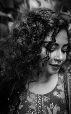 BW portrait by Subhajit Das