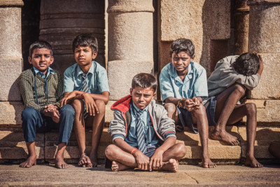 Five little indians by Marco Tagliarino