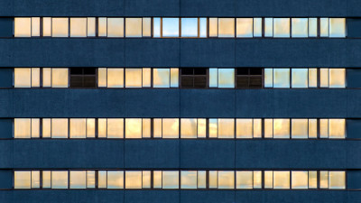 Windows with Sky View by Lus Joosten