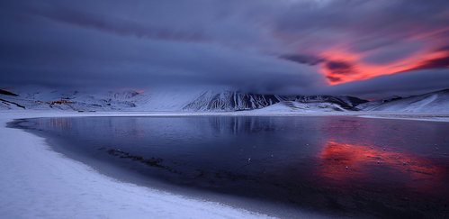 Red reflection by Russo Francesco