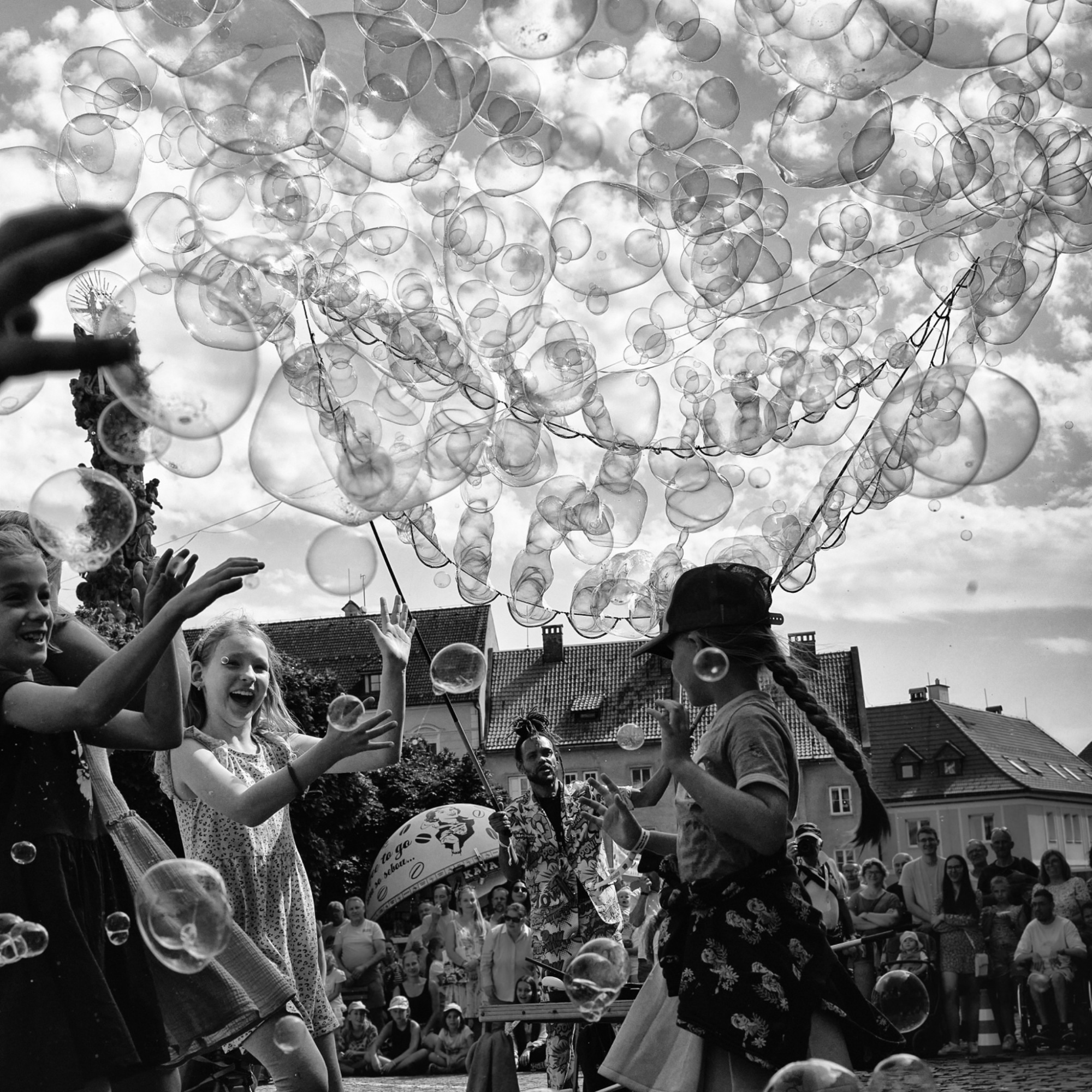 Joy measured in bubbles by Michaela Okruhlicová