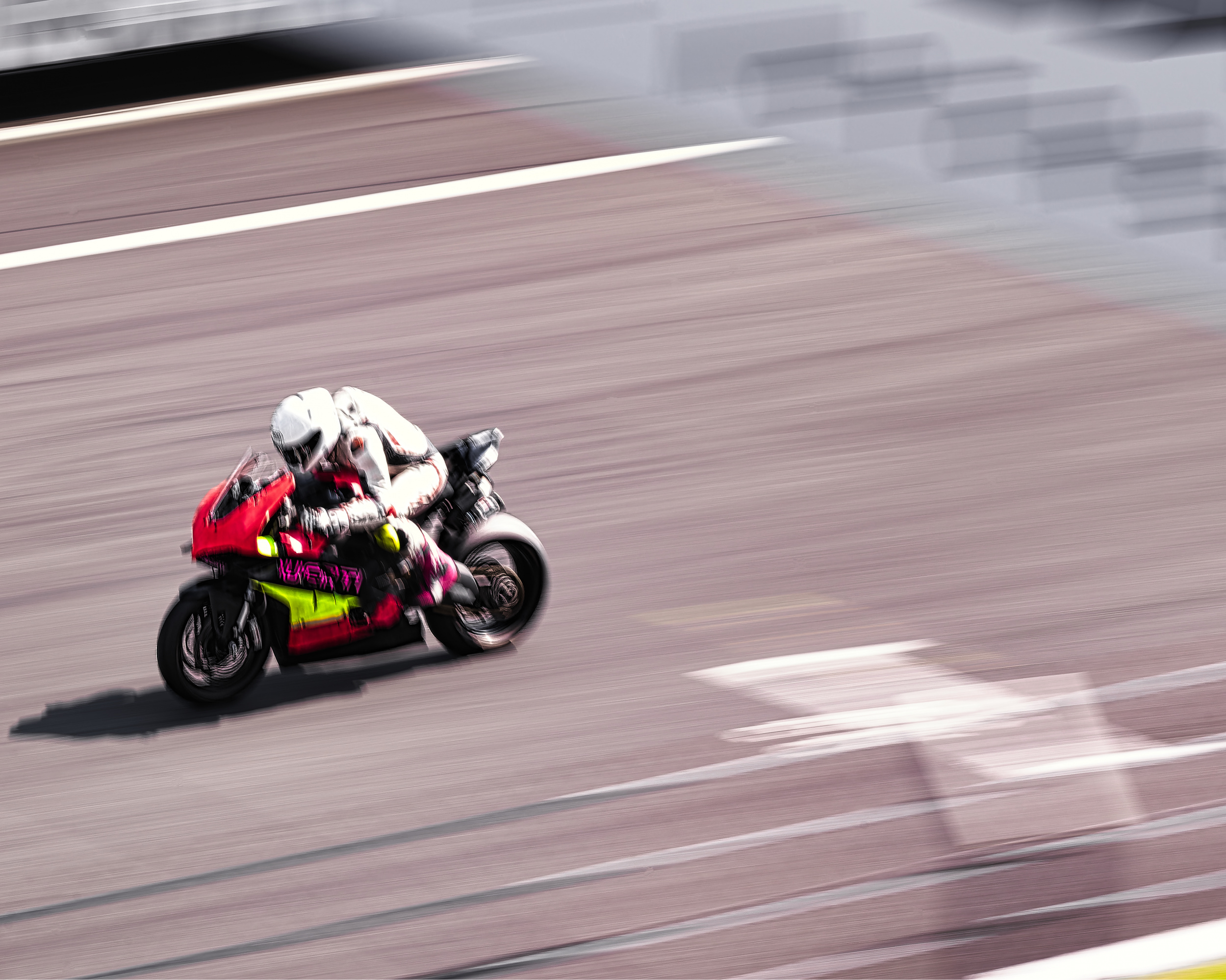 Motorcycle Racing by hiro