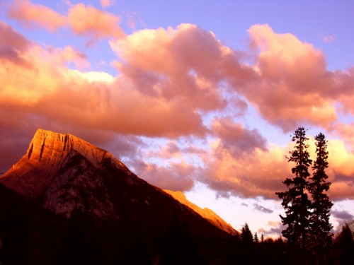 Banff Sunset by Bill Luan