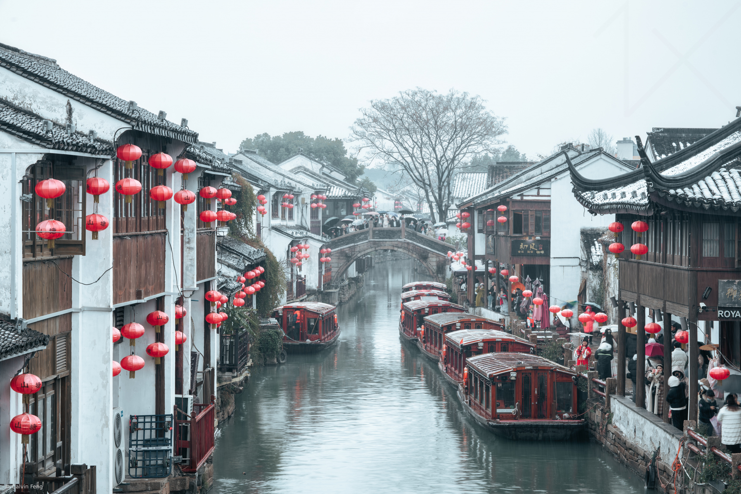 Snow in Jiangnan by Calvin Feng