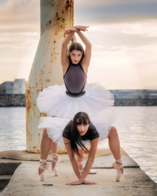 Ballerinas by Vasil Nanev