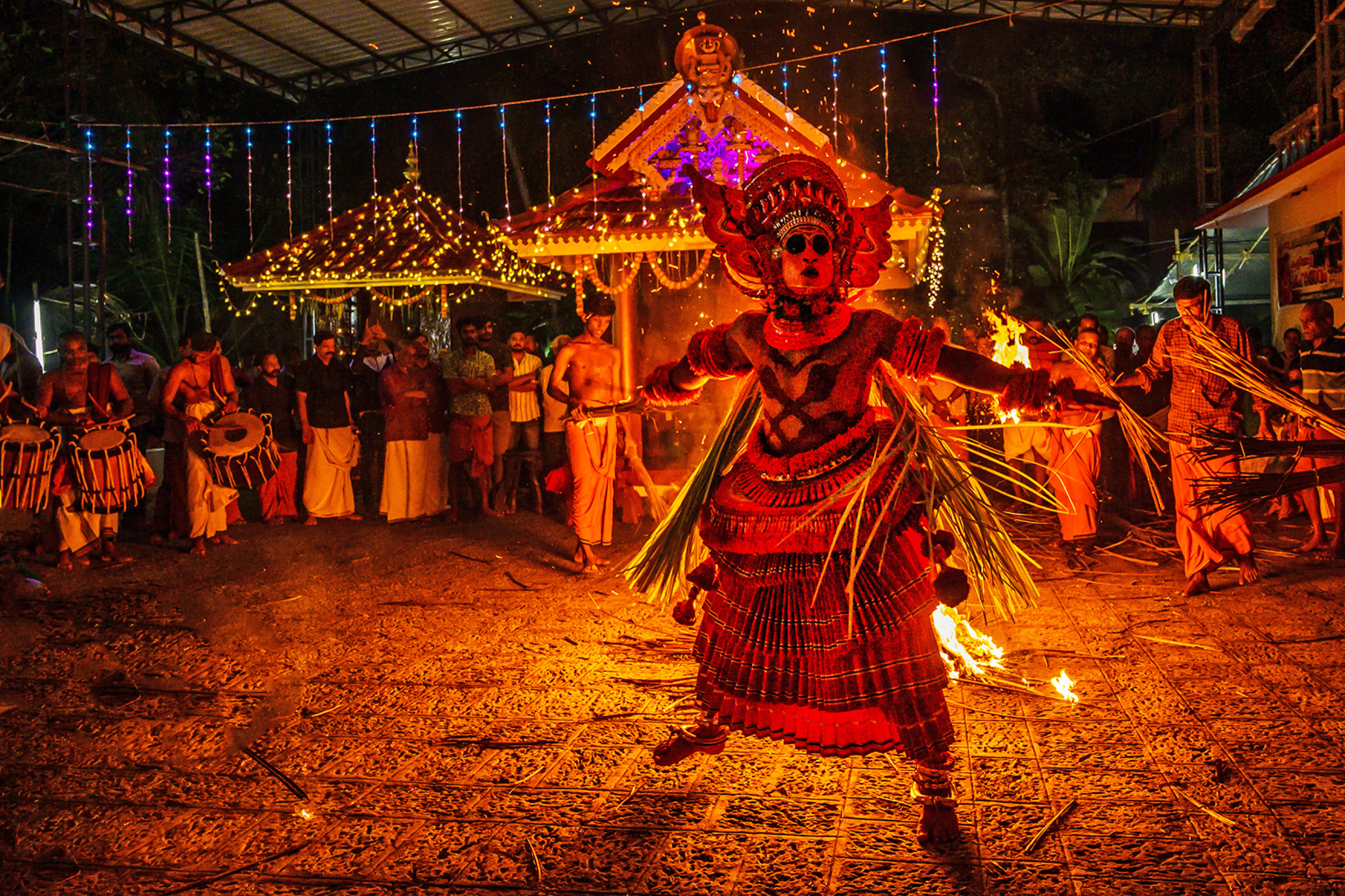 Emerging from fire by Ramana Kumar B