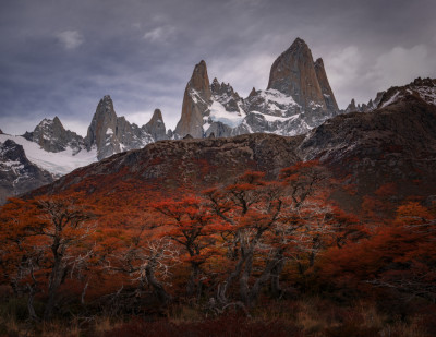 Autumn Fitz Roy 3 by Nancy Xu