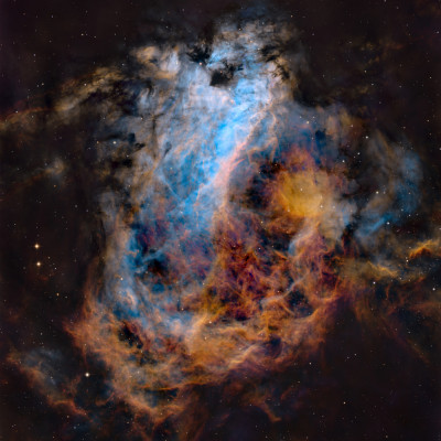 The Swan Nebula by Vikas Chander