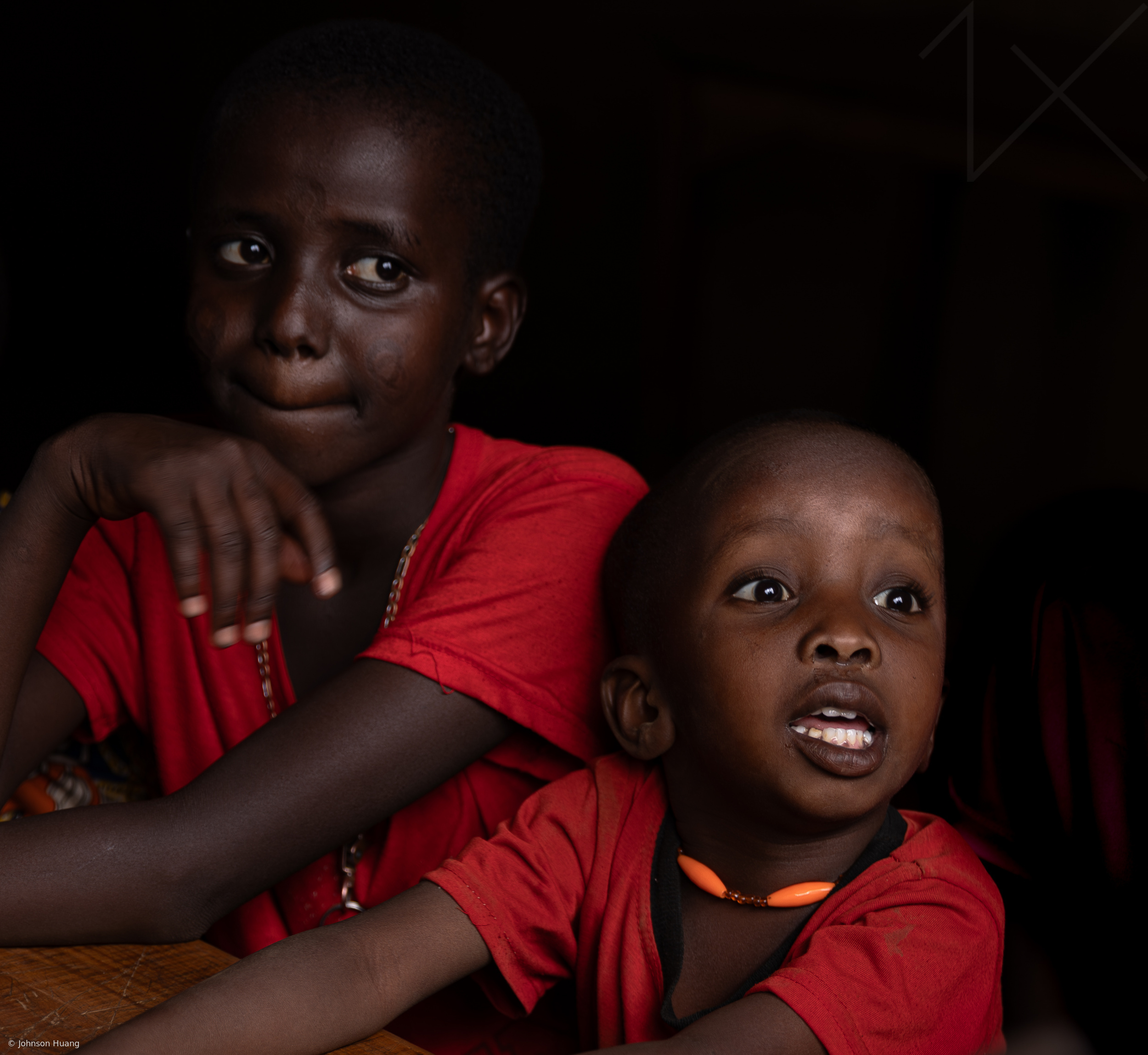 Kenya boys by Johnson Huang