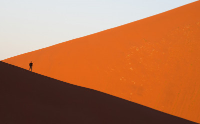 Triangles at Namib Desert by Songlin Xu