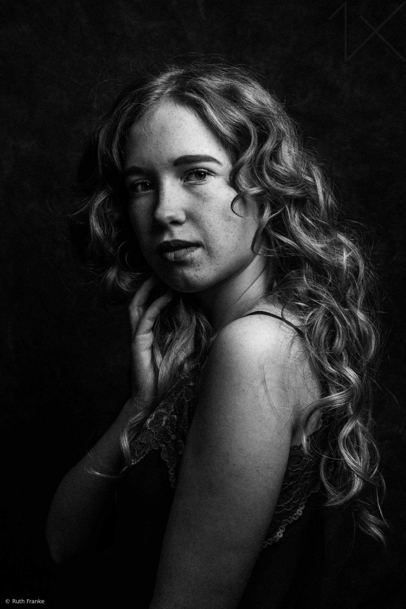 curles and freckles by Ruth Franke