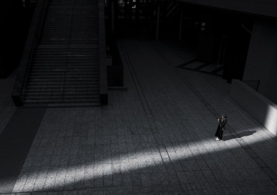 Crevice of the city by Tomoshi Hara