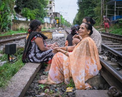 Railway track stories by Subhajit Das