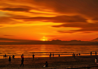 Afterglow Beach by 大山 儀高