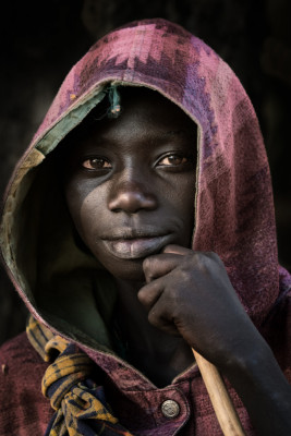 Young Suri boy by Trevor Cole
