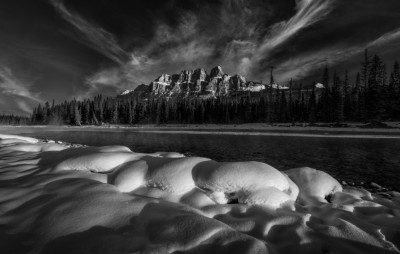 Castle Mountain by Songlin Xu