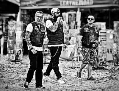 Harley riders by Pier Giorgio Franco