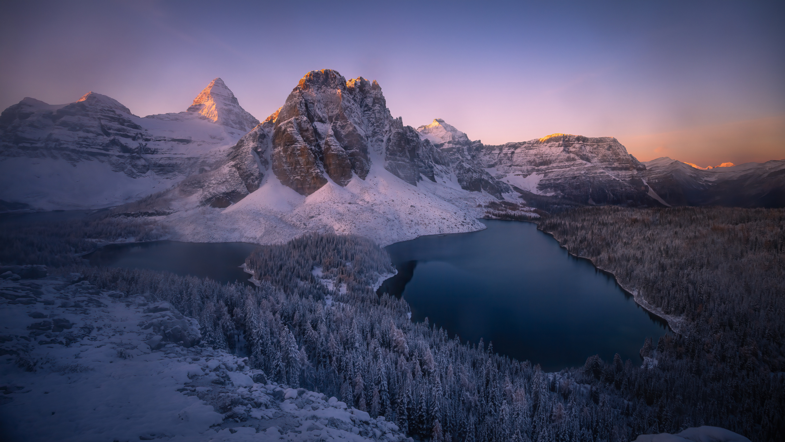 Mount Assiniboine Enchantment by Jie Xiao