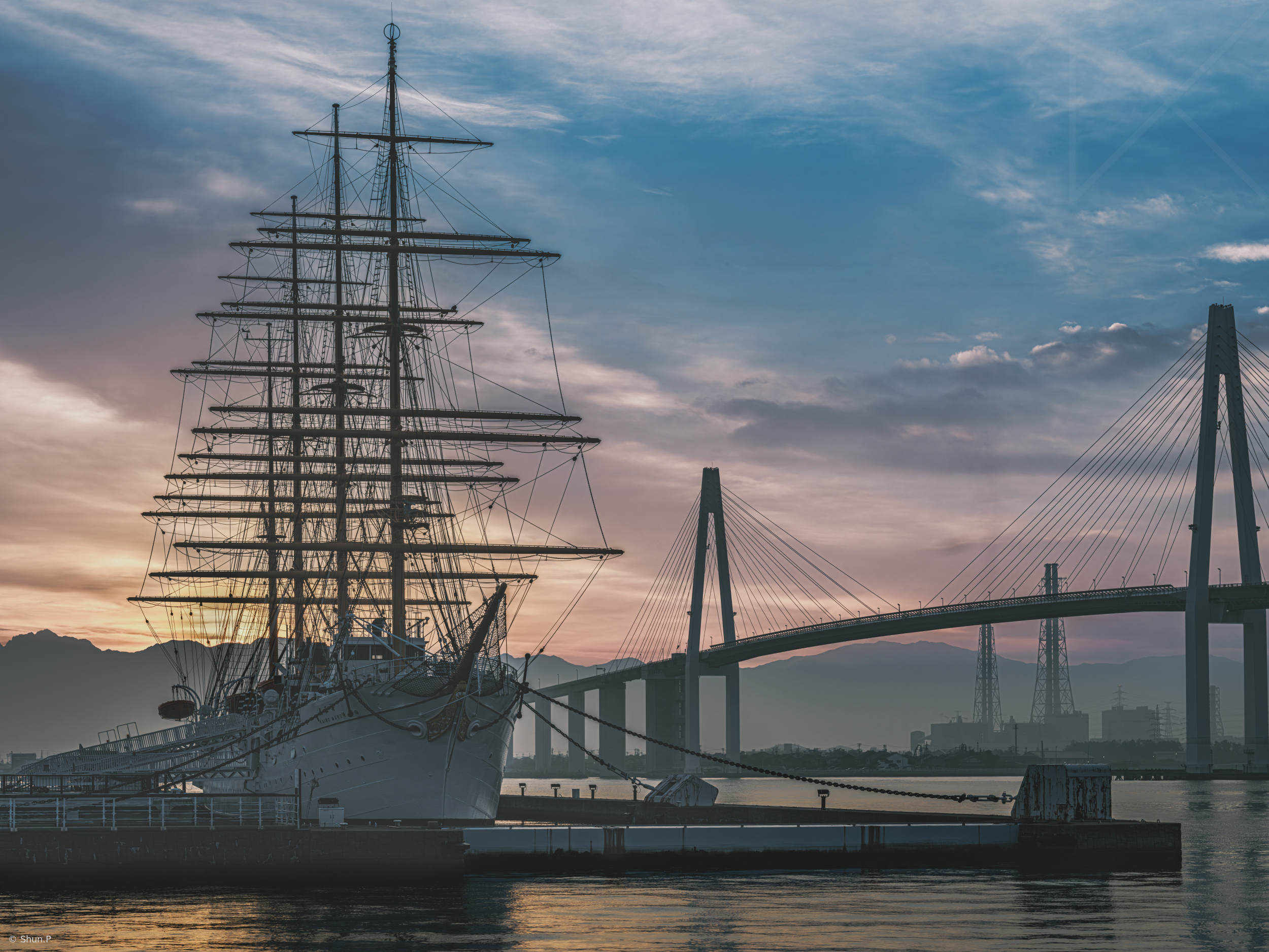 sailing ship kaiomaru by Shun.P